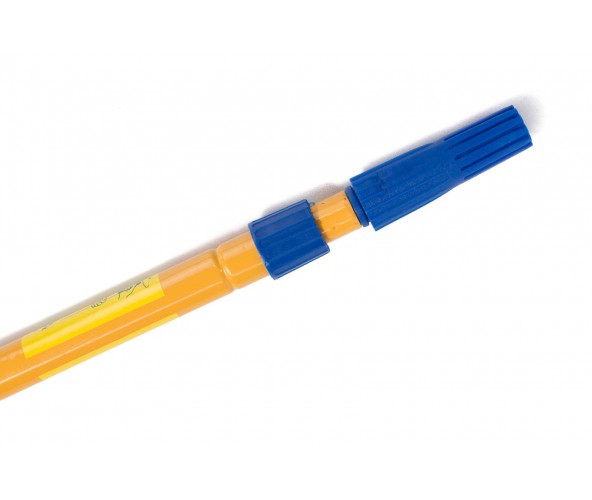 Roller handle extension pole